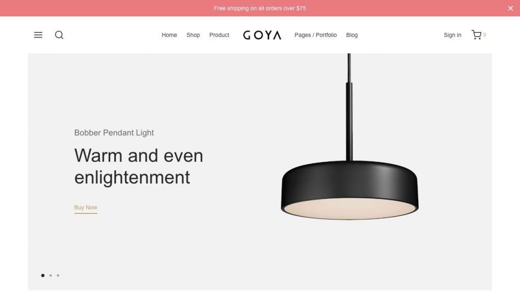 Goya Fashion – Goya WordPress Theme