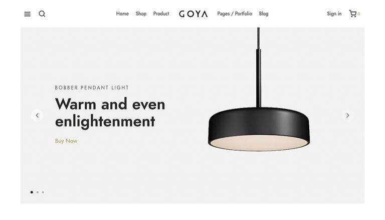 Goya – Premium WordPress Theme