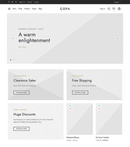 Goya – Premium WordPress Theme